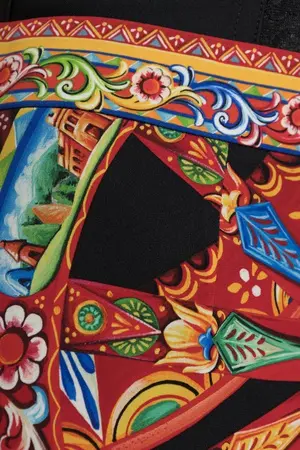 Dolce & Gabbana Pants With 'carretto' Print