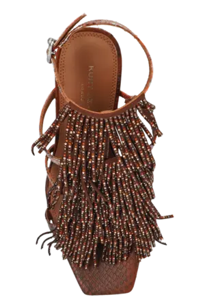 Kurt Geiger Heeled Sandals 'fringe