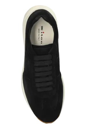 Kiton Suede Lace-up Sneakers