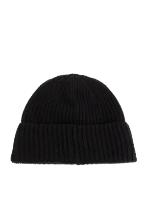 Stone Island Wool Beanie With Patch