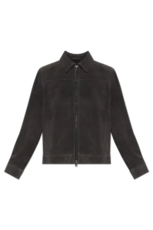 ALLSAINTS Rhone’ Leather Jacket - Grey