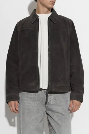 ALLSAINTS Rhone Suede Leather Jacket