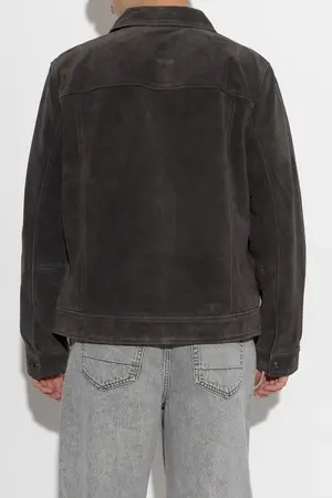 ALLSAINTS Rhone Suede Leather Jacket