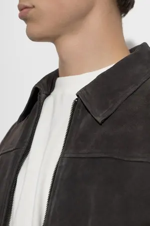 ALLSAINTS Rhone Suede Leather Jacket