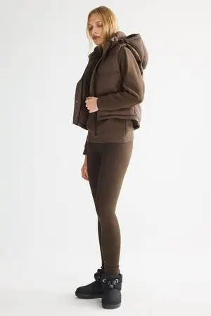 OROLAY Puff-o® Down Puffer Vest - Coffee