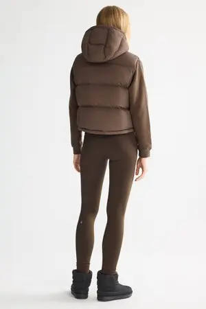 OROLAY Puff-o® Down Puffer Vest - Coffee