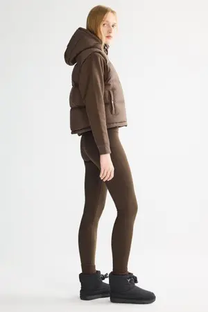 OROLAY Puff-o® Down Puffer Vest - Coffee