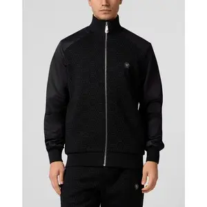 Philipp Plein Composed Tracksuit Jacket Monogram Monogram - Black