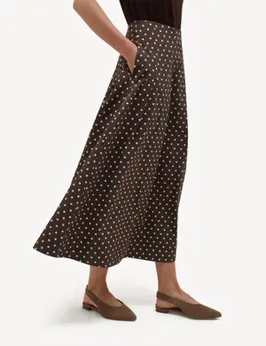 HOBBS LONDON Antonella A-line Midi Skirt