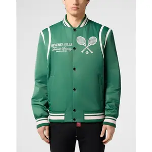 Philipp Plein College Bomber Tennis Club - Green
