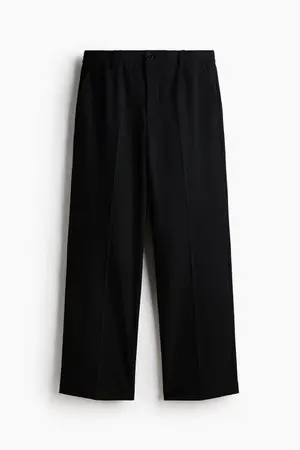 H&m Relaxed-fit Pants - Black