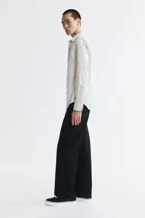 H&m Relaxed-fit Pants - Black