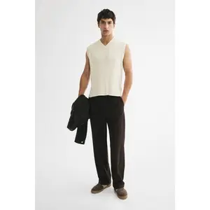 H&m Relaxed-fit Pants Dark Brown