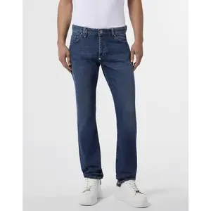 Philipp Plein Basic Straight Cut Jeans - Arizonablue