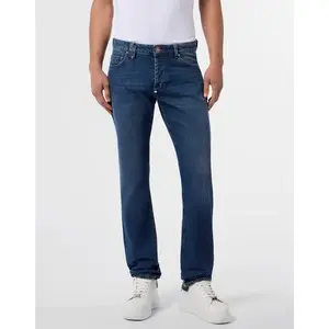 Philipp Plein Straight Cut Jeans - Arizonablue