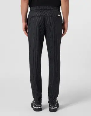 Philipp Plein Classic Tracksuit Pants Stripes Stripes