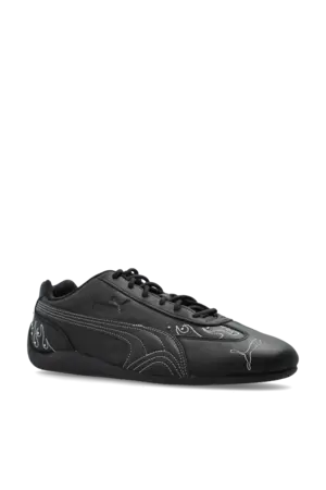 PUMA Speedcat Embellished Leather Sneakers