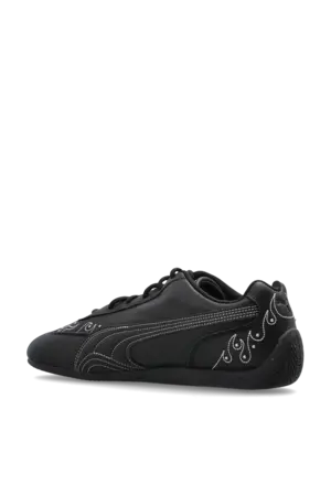 PUMA Speedcat Embellished Leather Sneakers