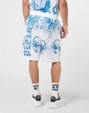 Philipp Plein Fleece Shorts Tattoo Tattoo