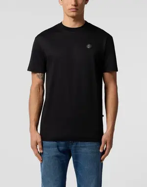 BILLIONAIRE Round Neck T-shirt Basic - Black