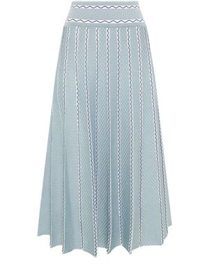 Molli Fragola Pleated Maxi Skirt