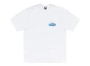 StÜssy Wave Oval Tee Shirt Ash Heather - Multicolor