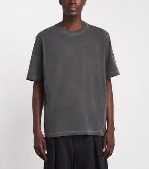 Stone Island Organic Cotton Uneven-dye T-shirt