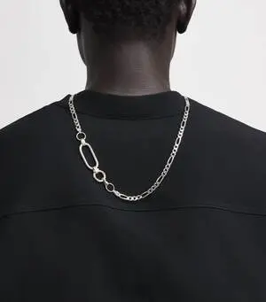FYR Sterling Anchor Lock Necklace