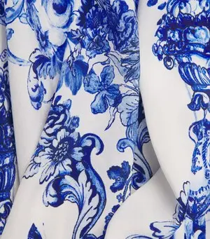 Camilla Silk Printed Midi Dress