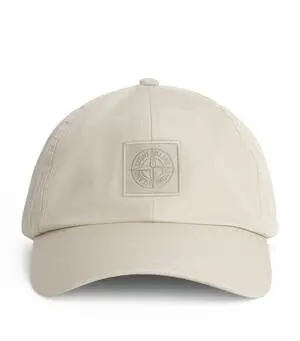 Stone Island Cotton Ghost Baseball Cap - Beige