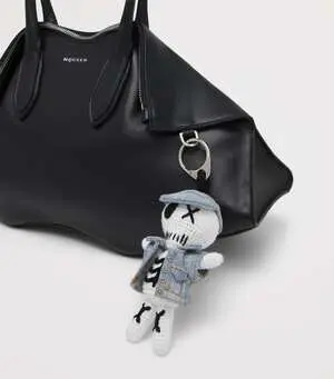 Alexander McQueen The Doll Denim Bag Charm