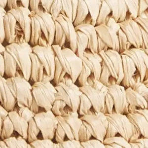 Zimmermann Raffia Woven Bucket Hat - Beige