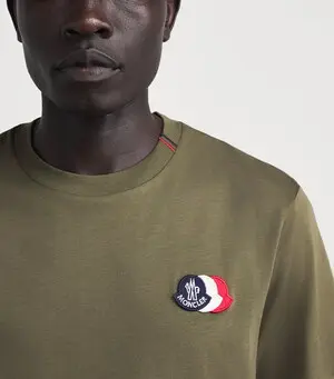 Moncler Cotton Logo Patch T-shirt