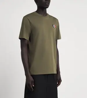 Moncler Cotton Logo Patch T-shirt