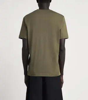 Moncler Cotton Logo Patch T-shirt