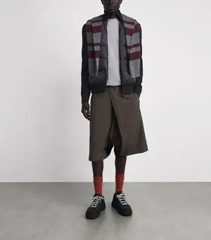 Moncler Down Hybrid Cardigan