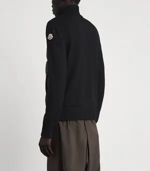 Moncler Down Hybrid Cardigan