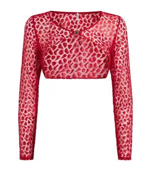 AUBADE Crazy In Love Bolero Top - Red