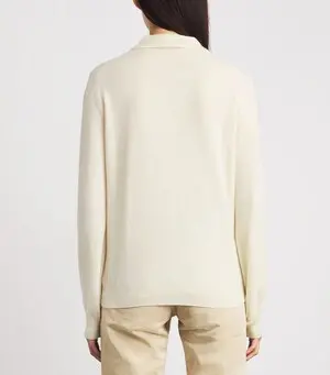 BLAZÉ MILANO Wool-cashmere Highland Polo Sweater