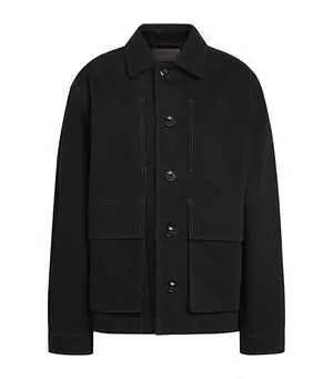 LEMAIRE Boxy Denim Jacket - Black