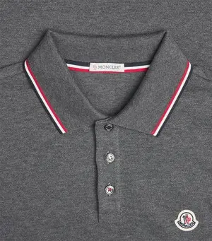 Moncler Cotton Logo Polo Shirt
