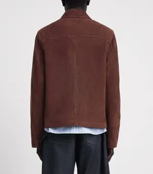 Drole De Monsieur Suede Zip-up Jacket