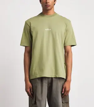 Stone Island Organic Cotton Logo T-shirt - Green
