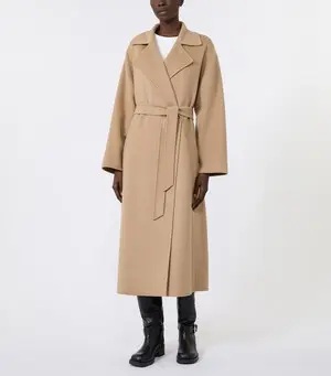Max Mara Wool-blend Belted Coat
