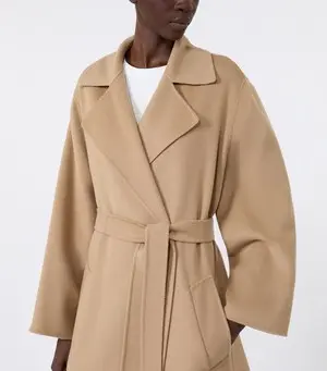 Max Mara Wool-blend Belted Coat