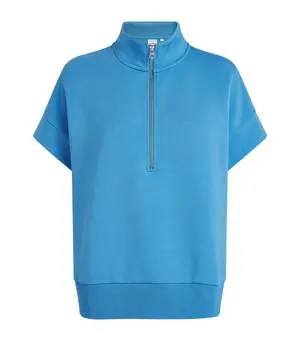 Varley Ritchie Quarter-zip Sweatshirt - Blue