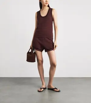Varley Cotton Knit Gideon Tank Top