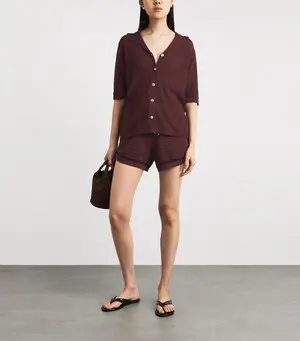 Varley Cotton Knit Madelene Shirt