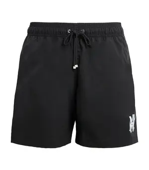 Amiri Ma Core Logo Swim Shorts - Black