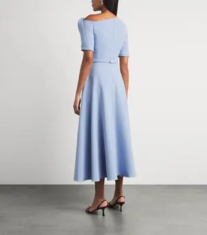 Safiyaa Asymmetric Melinda Midi Dress